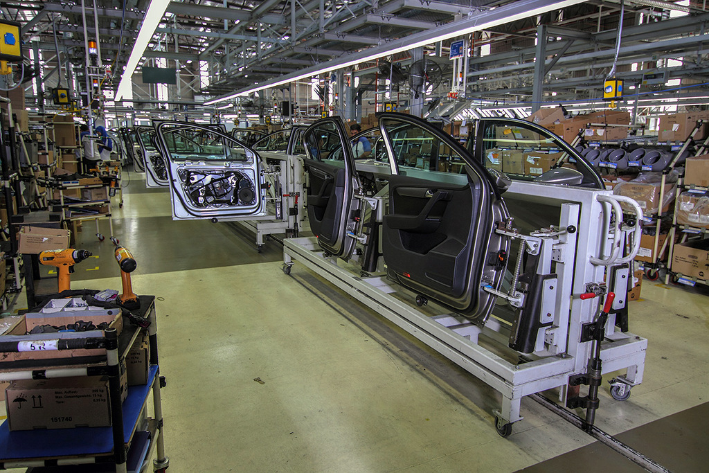 Vw Manufacturing Plant Overhead View