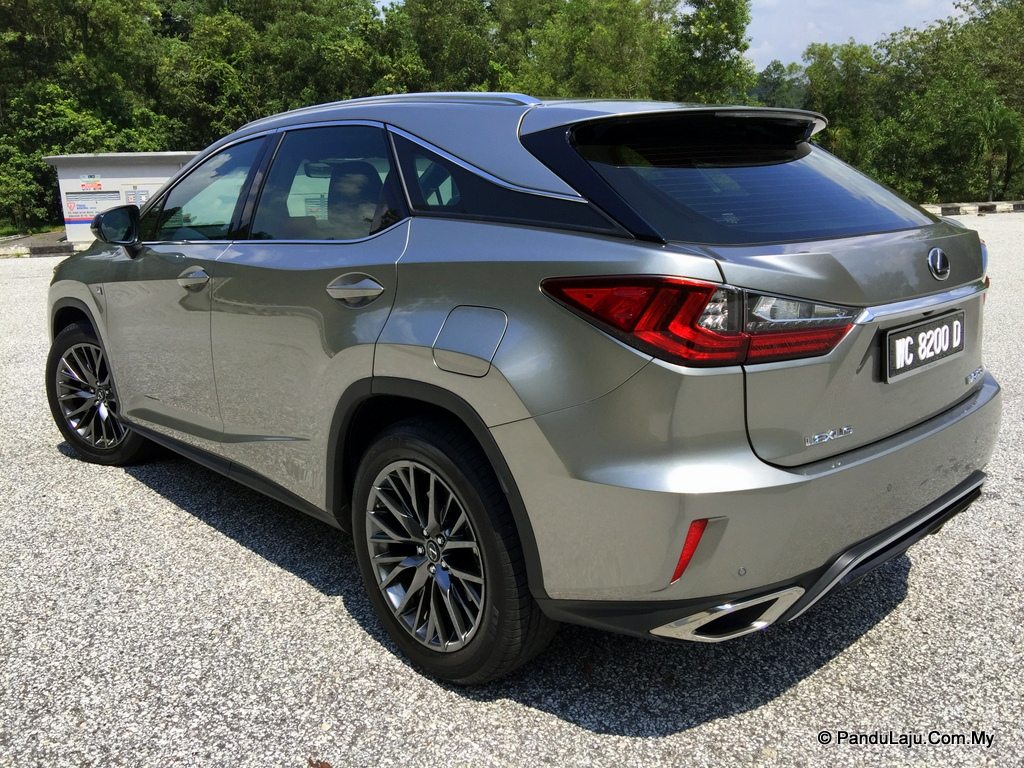 PANDU UJI: Lexus RX200t F Sport