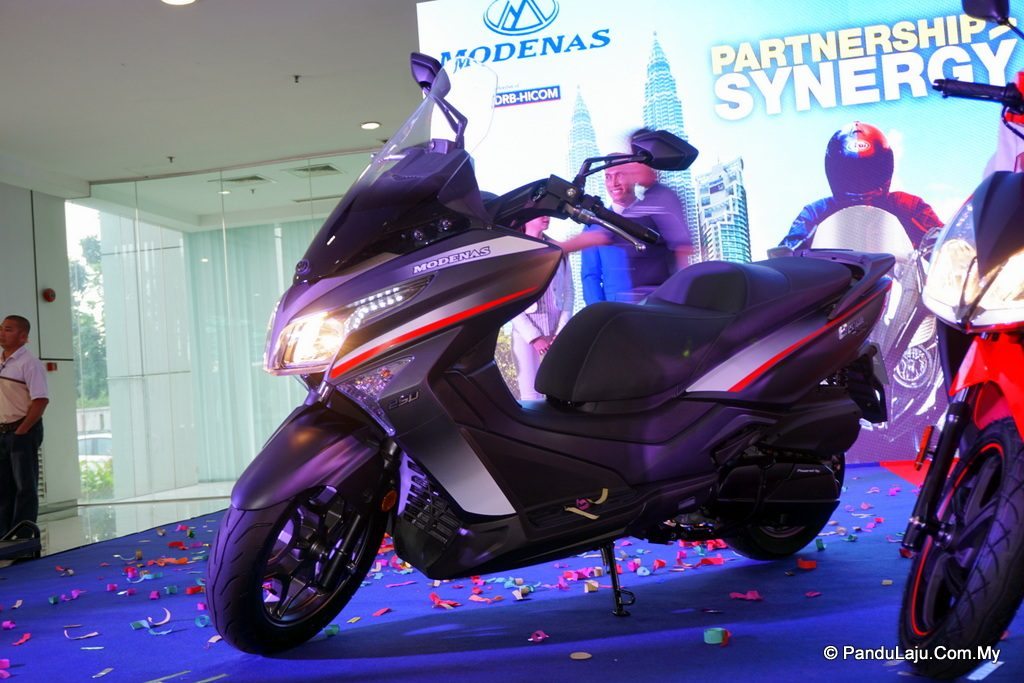 Modenas Kembali 'Ganas', Lancar 3 Skuter - Modenas Karisma, Elegan ...