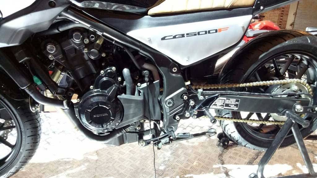 Honda CB500F Café Racer Tampil Imej Retro Moden Sempena IMOS 2016