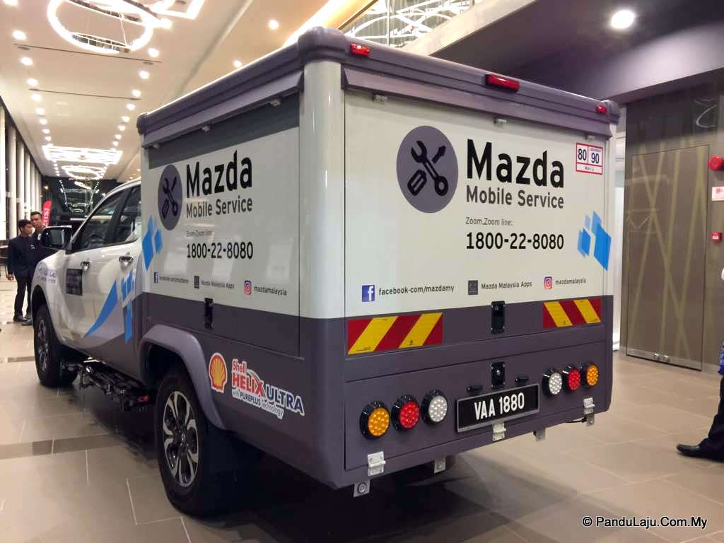 Mahu Servis Kereta Anda, Hubungi Saja Mazda Mobile Service - Mudah ...