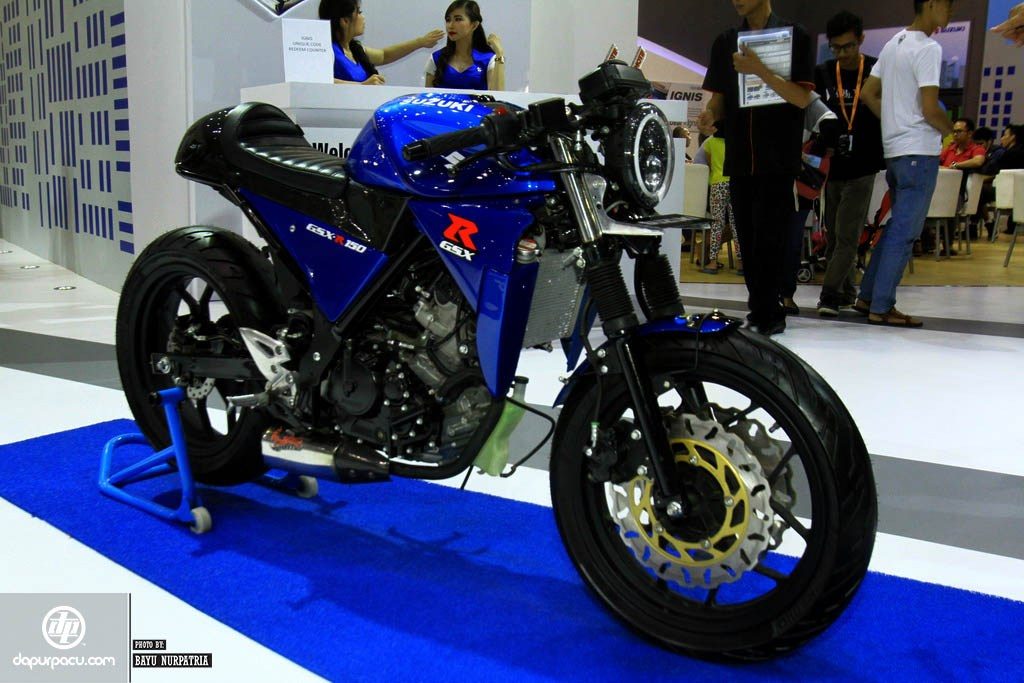 Suzuki GSX-R150 Disumpah Jadi Cafe Racer, Memang Sungguh Menggoda Jiwa