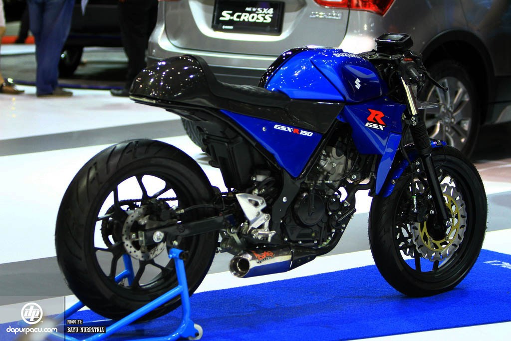 Suzuki GSX-R150 Disumpah Jadi Cafe Racer, Memang Sungguh Menggoda Jiwa