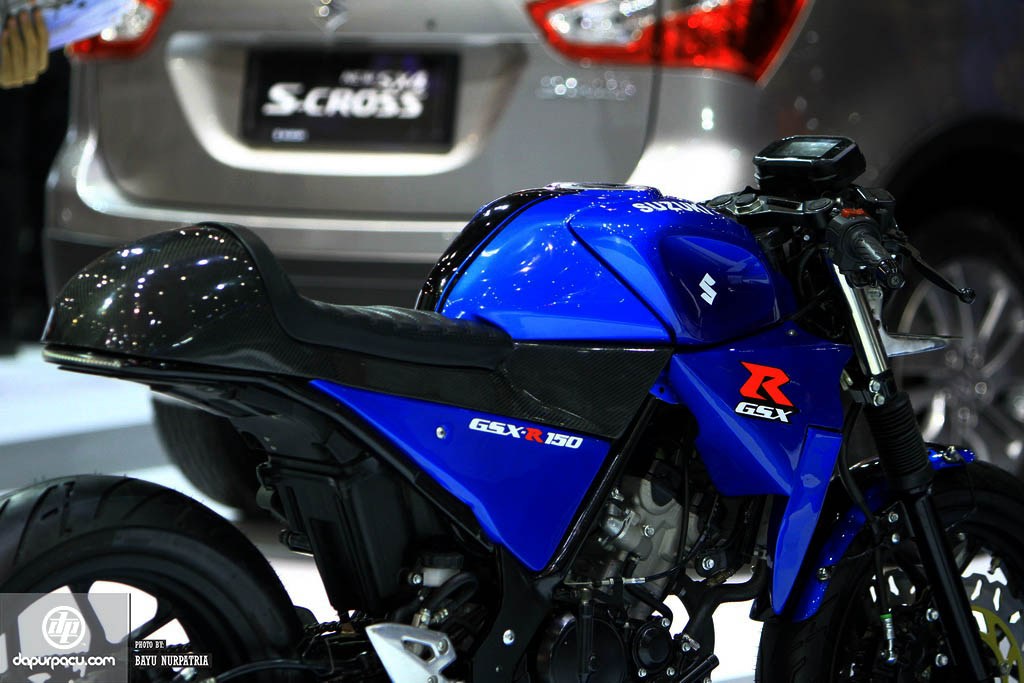 Suzuki GSX-R150 Disumpah Jadi Cafe Racer, Memang Sungguh Menggoda Jiwa