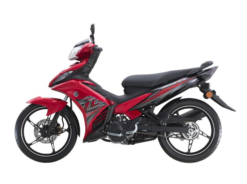 Yamaha 135LC Tampil Segar dengan Warna, Corak Baharu