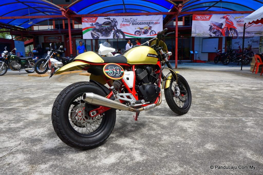 Italjet Buccaneer 250i - Enjin V-Twin 250cc, Harga RM15,500 Sahaja!