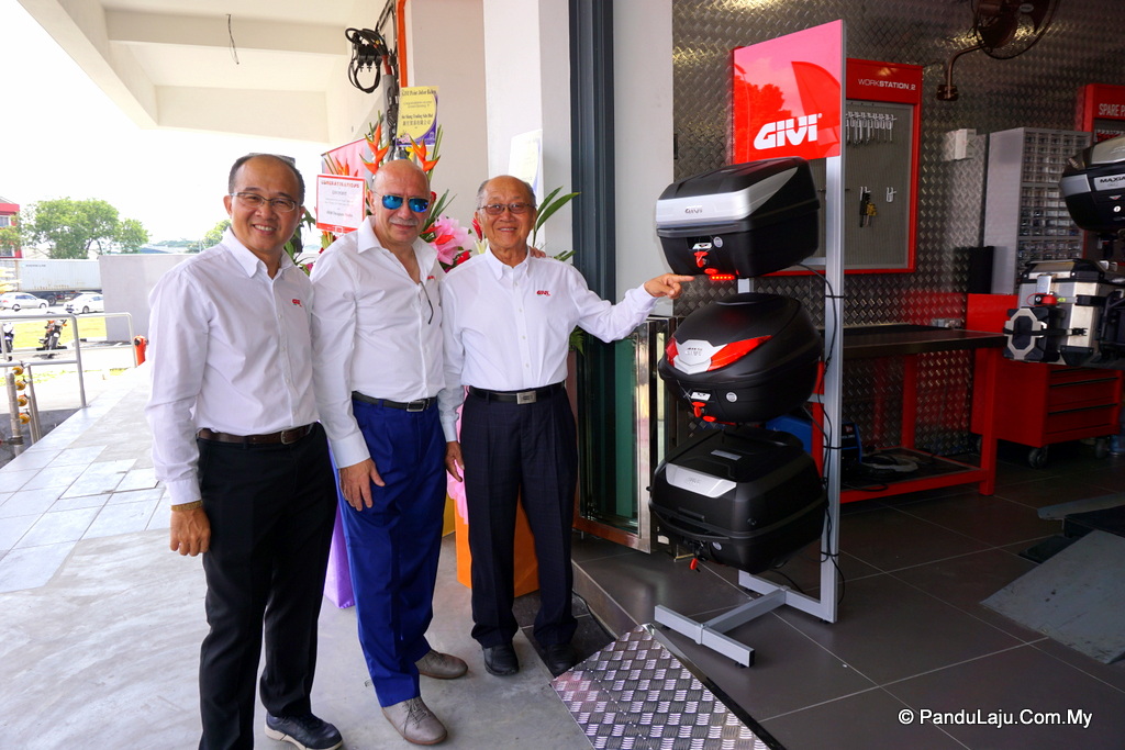 Givi Point Johor Bahru Kini Dibuka - Turut Sediakan Servis Selepas Jualan