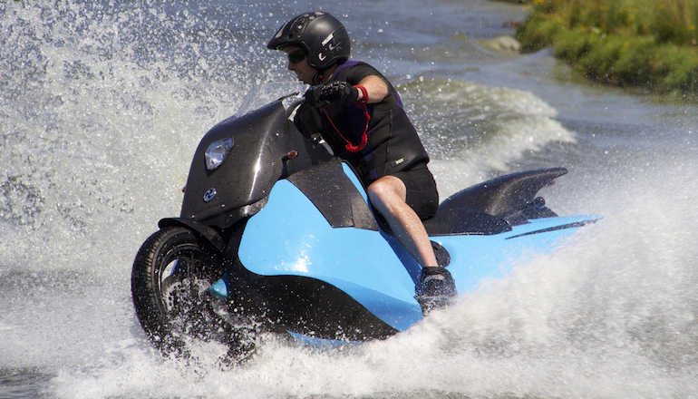 Gibbs Biski - Skuter Amfibia Boleh Tukar Jadi Jet Ski Semudah Tekan ...
