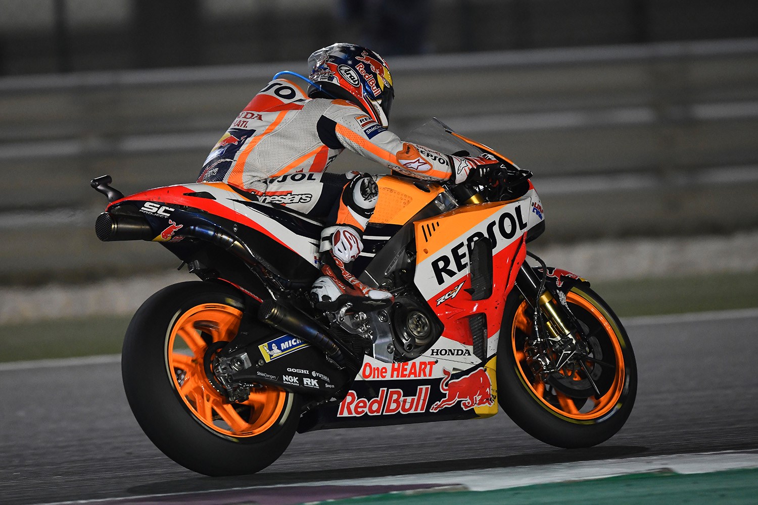 #2018MotoGP: Repsol Honda Team Baru Cuba Swingarm Karbon di Qatar