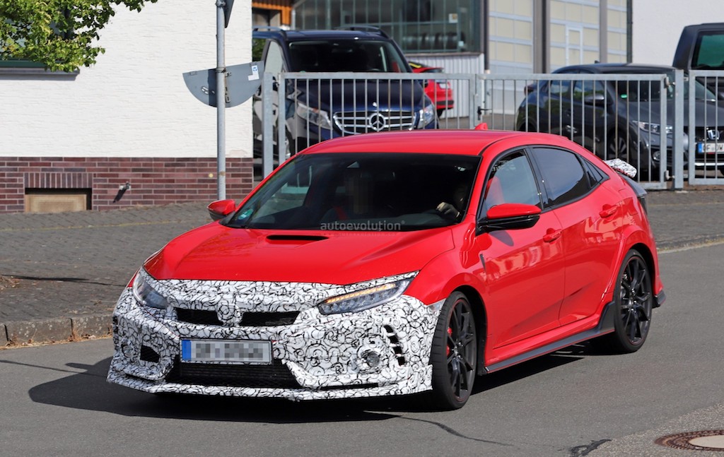 Honda Civic Type R (2019) Versi Facelift Dikesan dengan Bampar, Spoiler ...