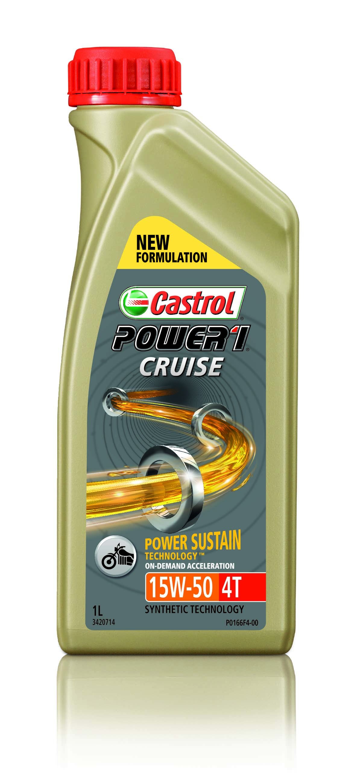 Castrol Lancar Minyak Enjin Motosikal Castrol POWER1 Serba Baharu