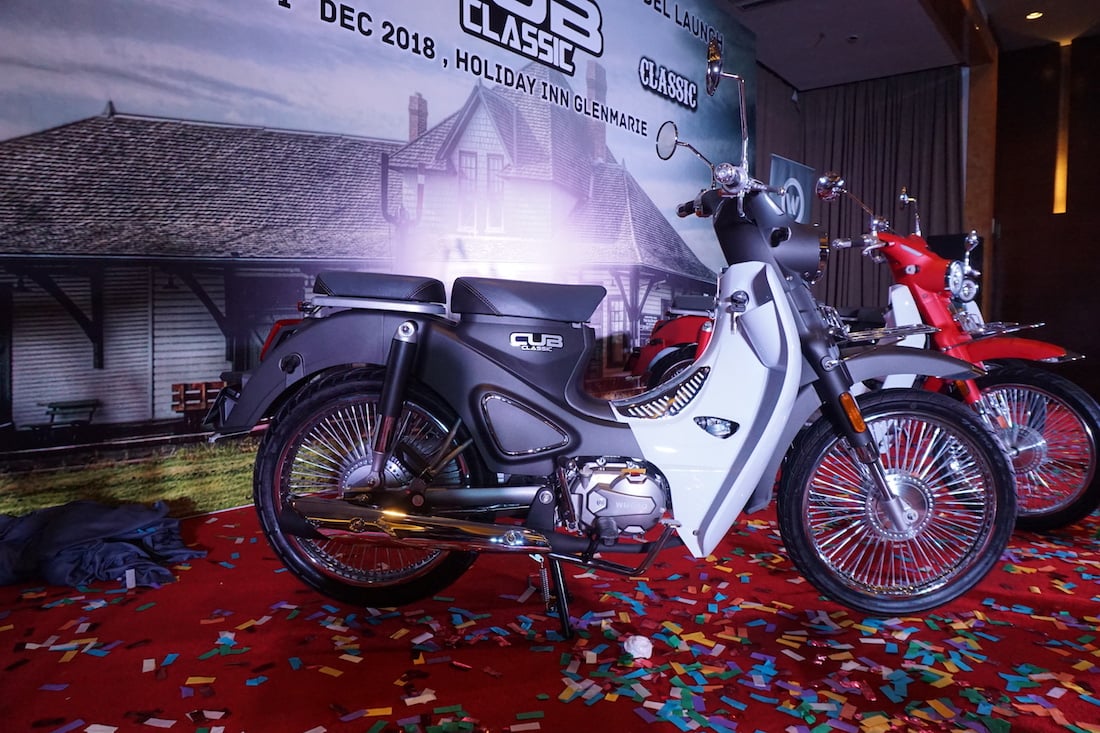 WMoto Cub Classic 110 - Kapcai Klasik Moden Jenama Tempatan Debut, RM4 ...