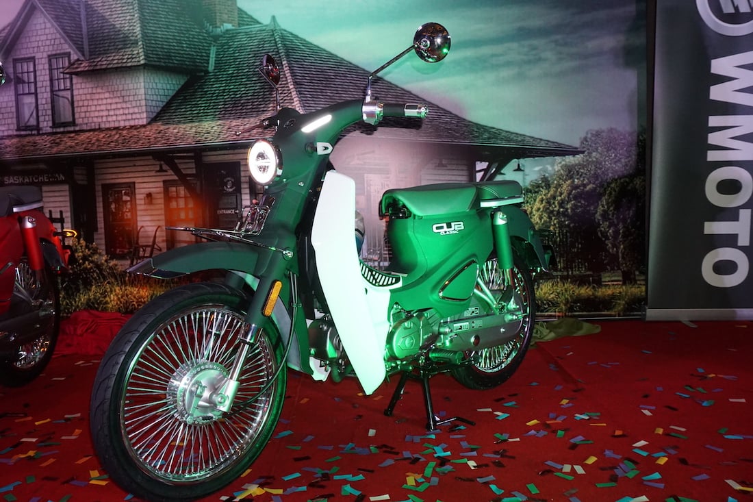 WMoto Cub Classic 110 - Kapcai Klasik Moden Jenama Tempatan Debut, RM4 ...