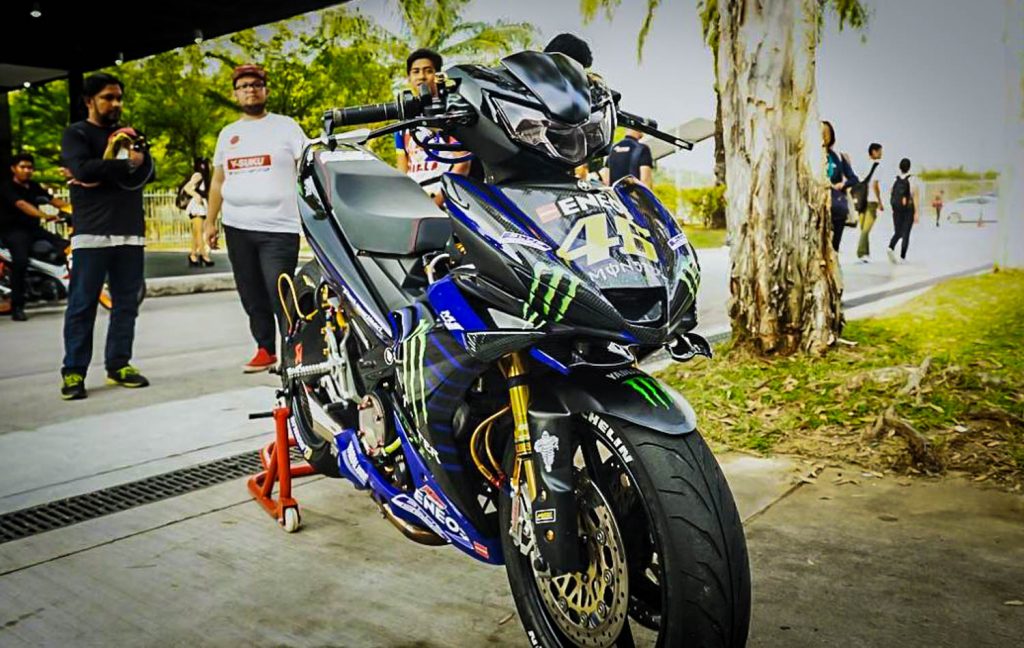 Kelibat Yamaha Y15ZR Versi Monster Energy (2019) Dilihat di Malaysia?