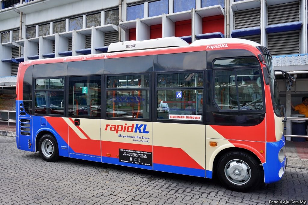 Rapid KL Tambah Bas Mini Hino Poncho, Kekerapan Trip Kini 15 Minit Sekali