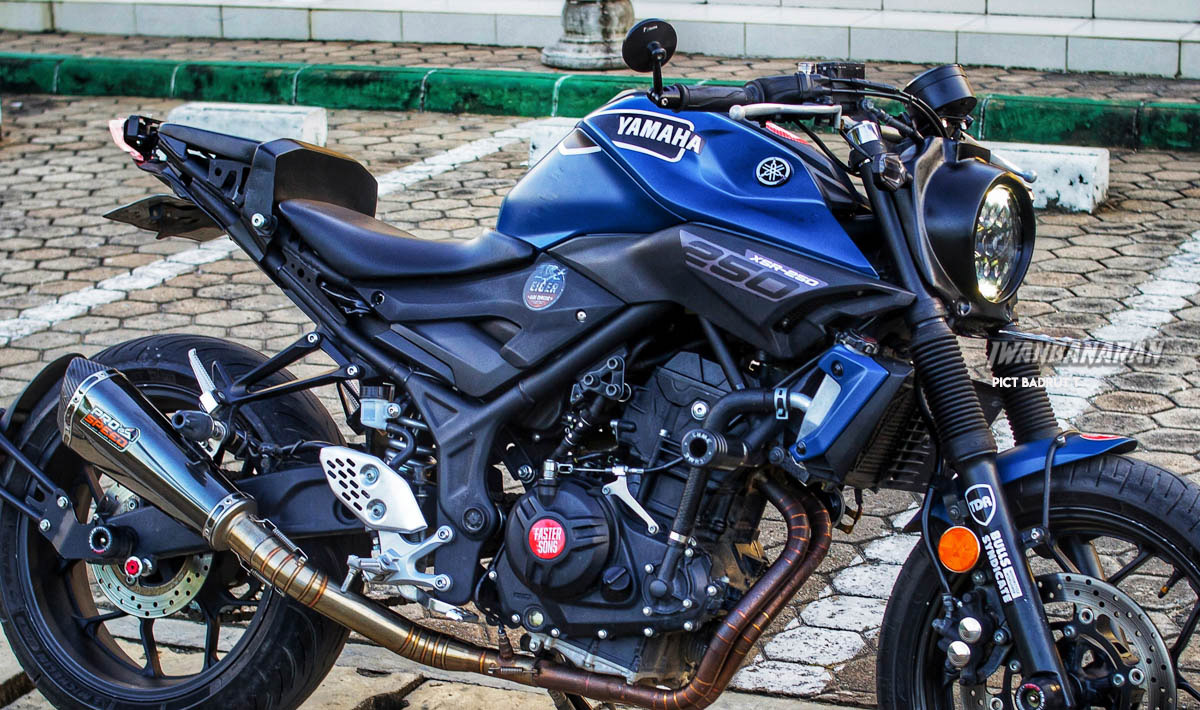 #BikinMotor: Yamaha MT-25 daripada Standard ke Retro Moden