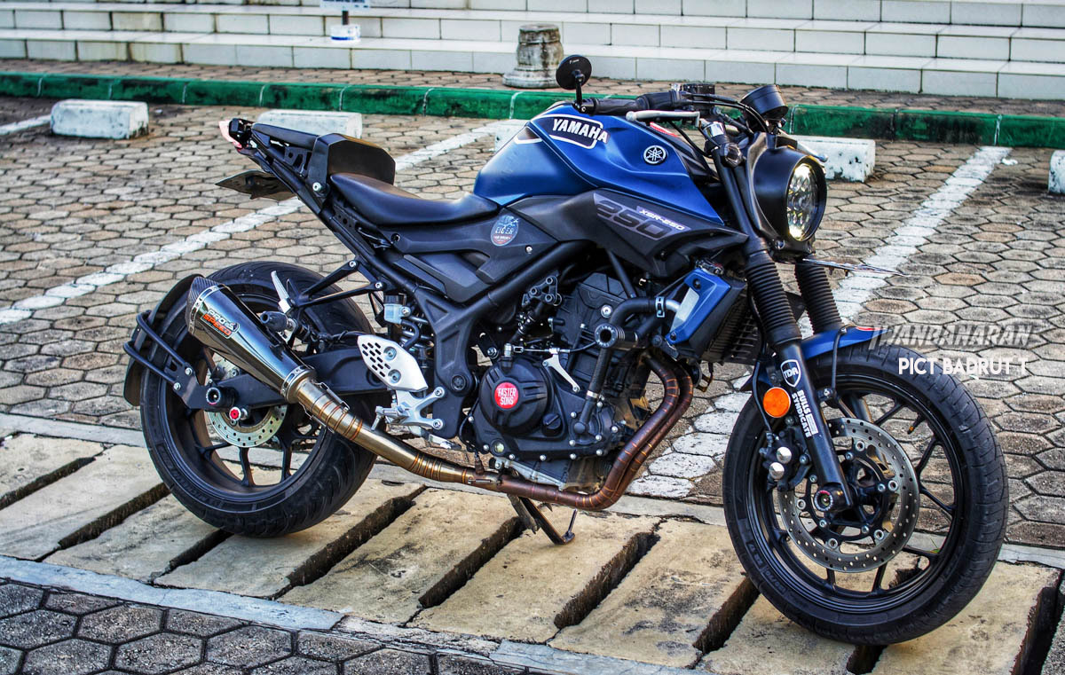 #BikinMotor: Yamaha MT-25 daripada Standard ke Retro Moden