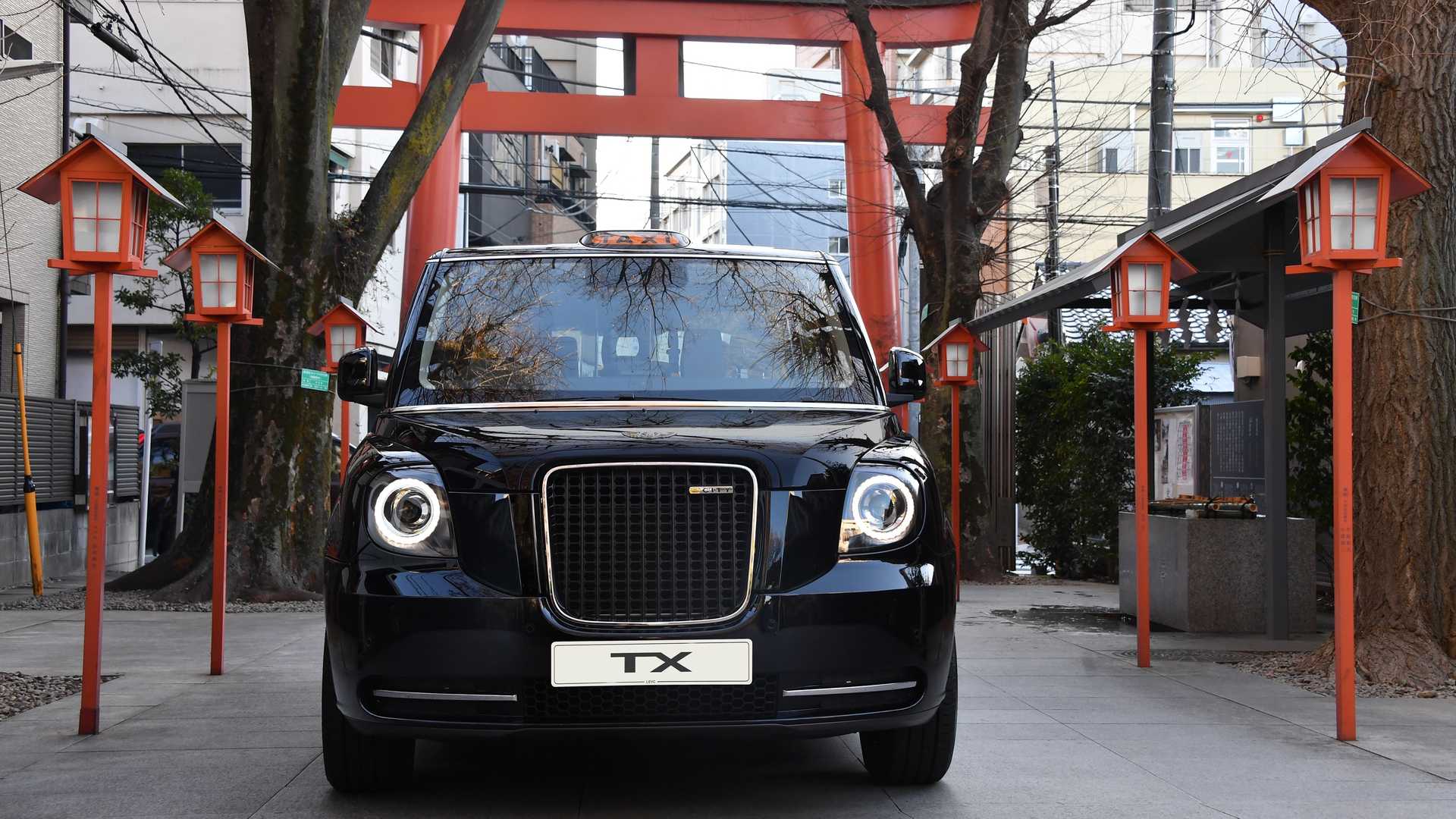 Teksi London LEVC TX Masuk Jepun