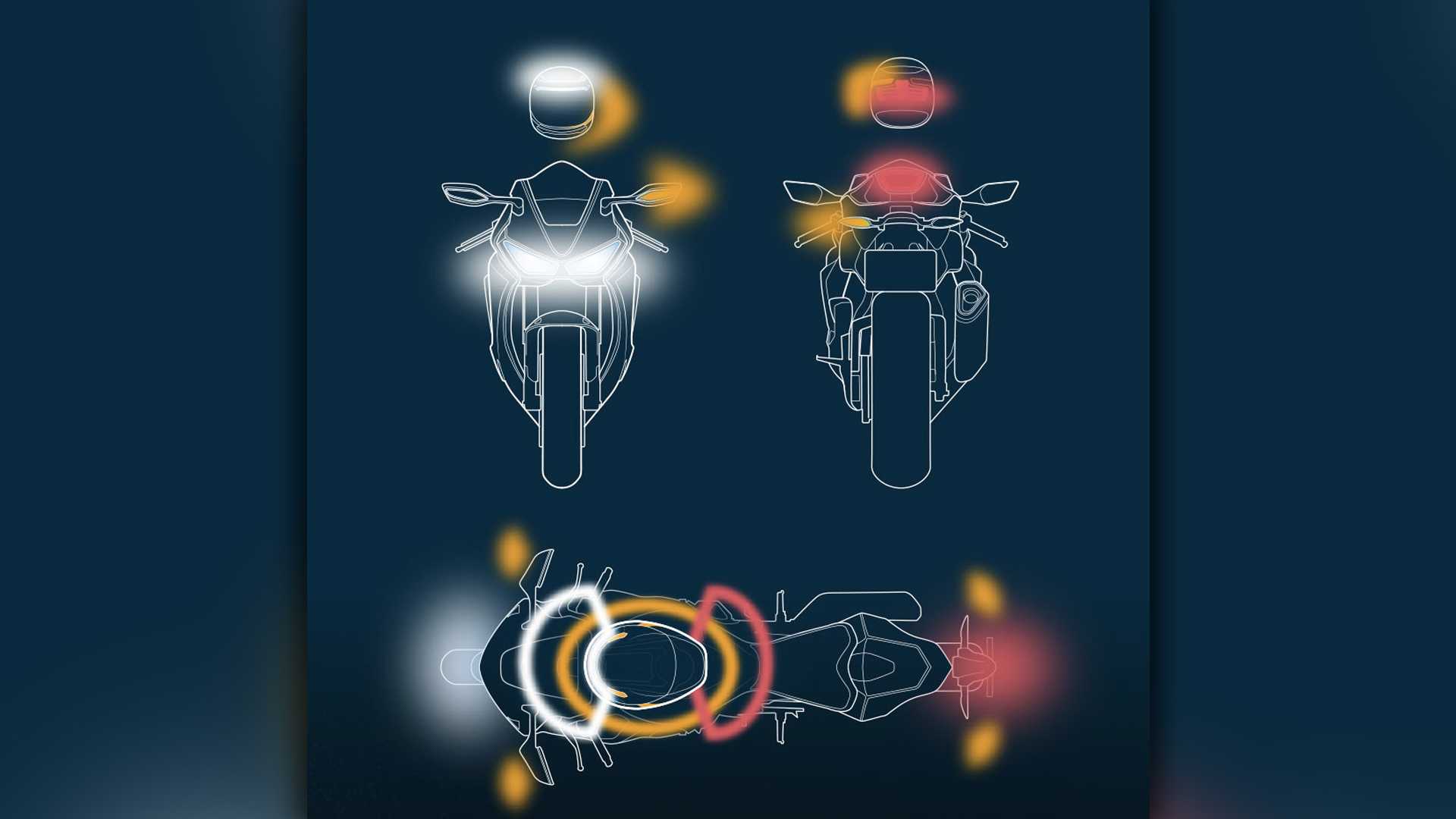 Helmet TALI yang Pintar dengan Ciri Bluetooth dan Lampu Signal Belok, Brek