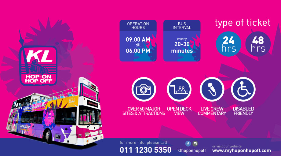 #TahukahAnda: Tentang Bas KL Hop-On Hop-Off yang Perlu Anda Tahu