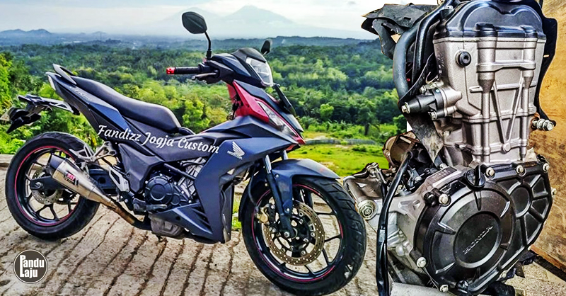 #BikinMotor: Honda Supra GTR150 Tukar Enjin CBR250RR dengan Kuasa 36.3hp!