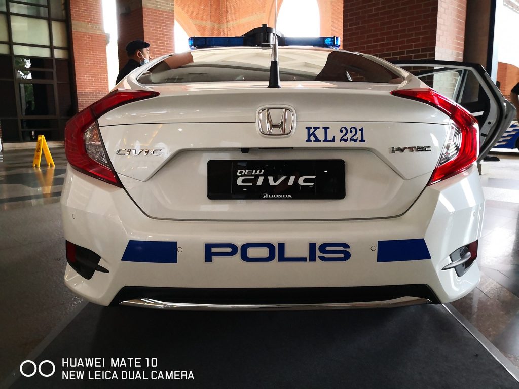 Honda Civic Kereta Peronda Baharu Polis Malaysia