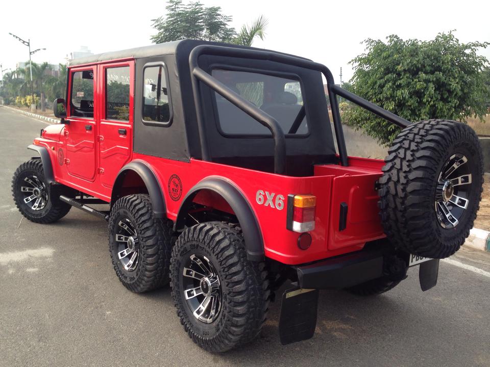 #BikinKereta: Ubah Suai Mahindra Thar Ala Mercedes G63 AMG 6x6