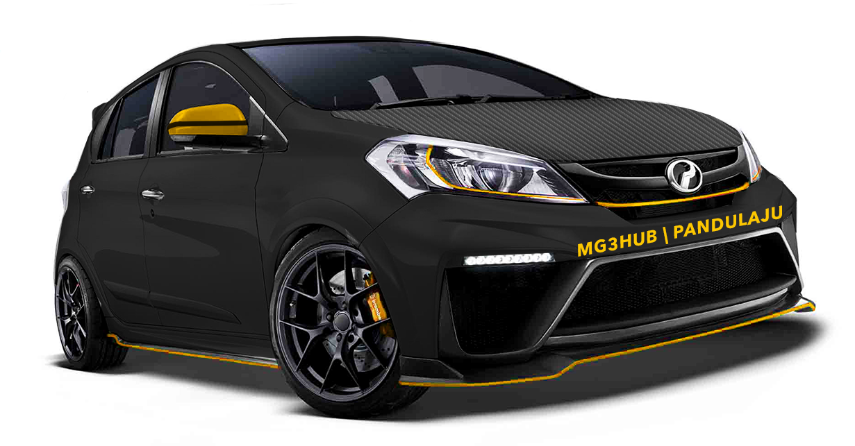 GEMPAK!!! Inilah Rupa Myvi Kalau Bikin Versi Anniversary Edition!