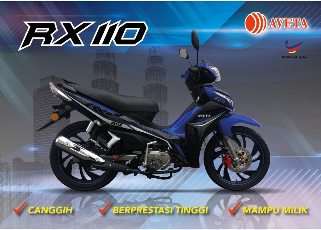 Motosikal Buatan Malaysia di Pasaran! Aveta Lancar DY90, RX110 Serendah ...