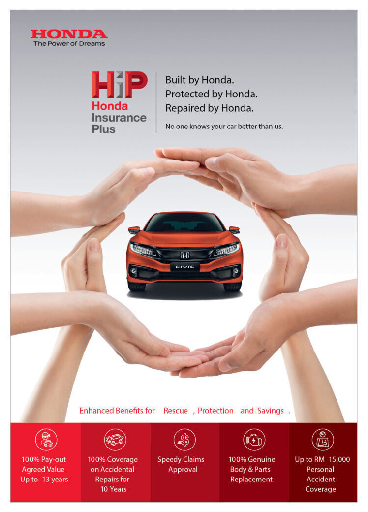 Honda Insurance Plus (HiP): Pakej Insurans Berbaloi Buat Pemilik Honda ...