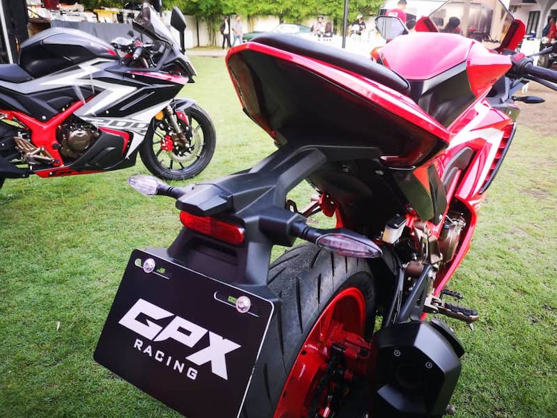 GPX Malaysia Lancar Sportbike Demon GR200R (2021), Harga RM11.3k!