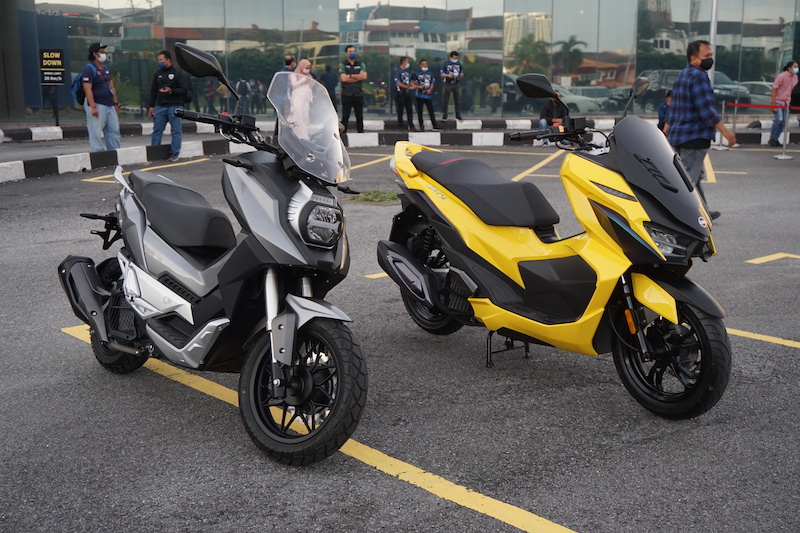 WMoto Xtreme 150i (2021) - Skuter Advencer Moden, Ada Fork USD, Harga ...