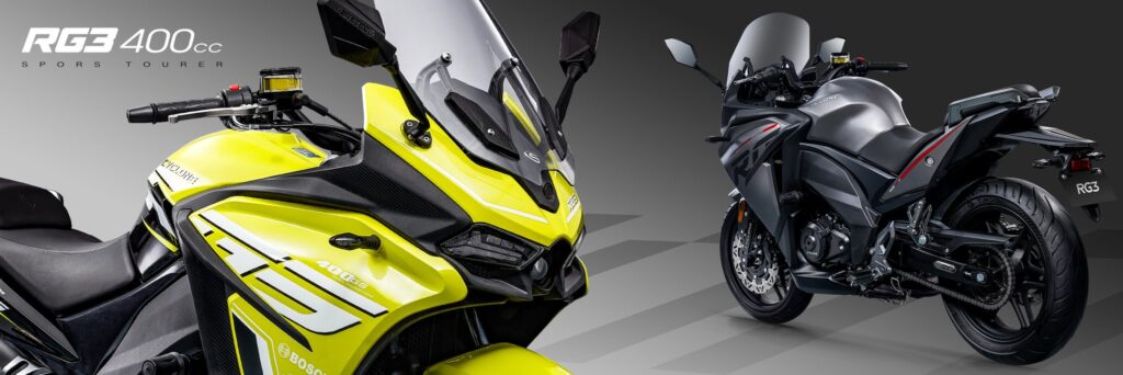 Zongshen Cyclone RG3 (2021) - Sport Touring 400cc dengan Gaya Abang Besar