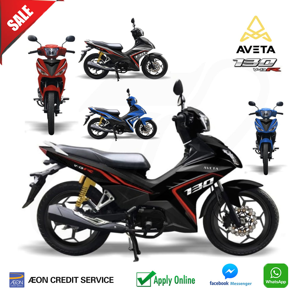 Aveta Global Bakal Lancar Kapcai V13R, Pencabar Yamaha 135LC?