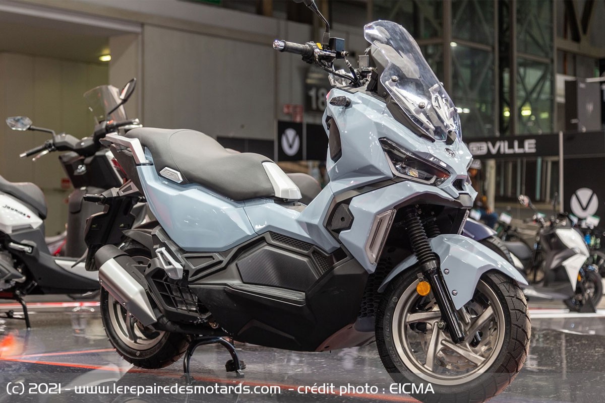 SYM Husky ADV (2022) Lancar, Bakal Cabar Honda ADV 150, WMoto Xtreme 150i