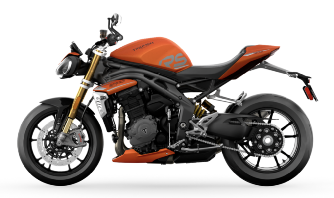 Triumph Speed Triple 1200 RS (2022) Tambah Warna Baja Orange di India ...