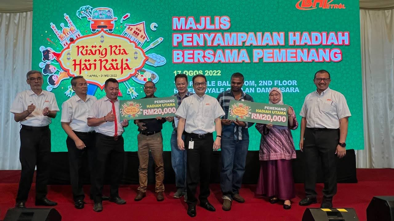 BHPetrol Beri Hadiah Pemenang Peraduan 'Riang Ria Hari Raya' Bernilai ...