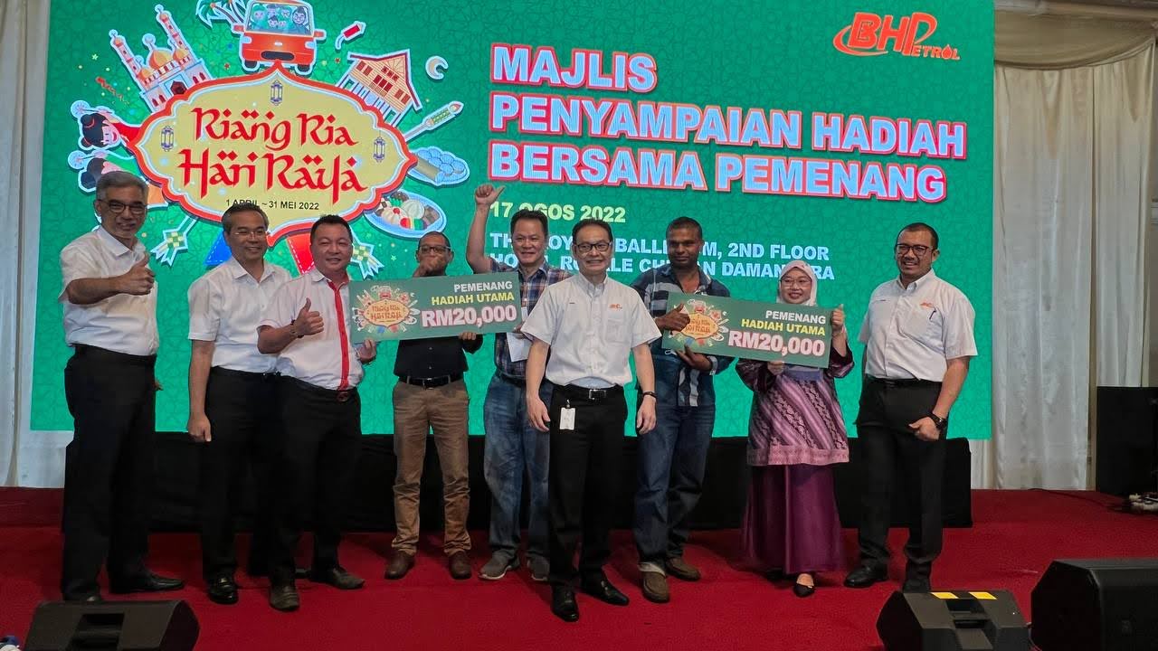 BHPetrol Beri Hadiah Pemenang Peraduan 'Riang Ria Hari Raya' Bernilai ...