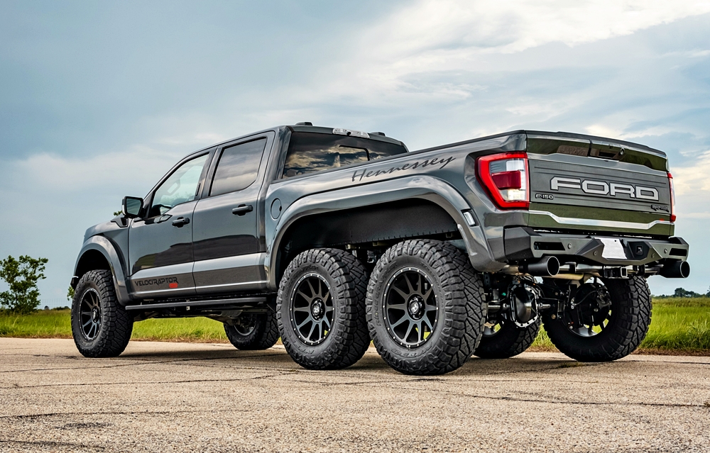 #BikinKereta: Ford F-150 Raptor Jadi Hennessey VelociRaptor 6x6, Harga ...