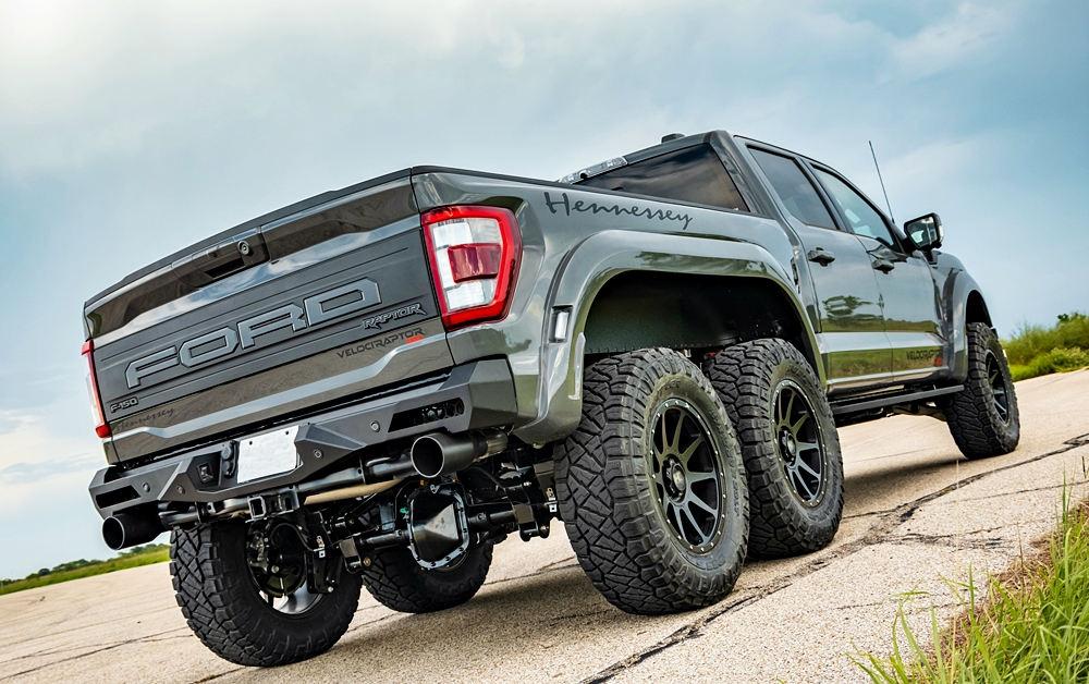 #BikinKereta: Ford F-150 Raptor Jadi Hennessey VelociRaptor 6x6, Harga ...