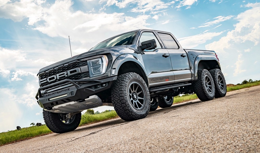 #BikinKereta: Ford F-150 Raptor Jadi Hennessey VelociRaptor 6x6, Harga ...