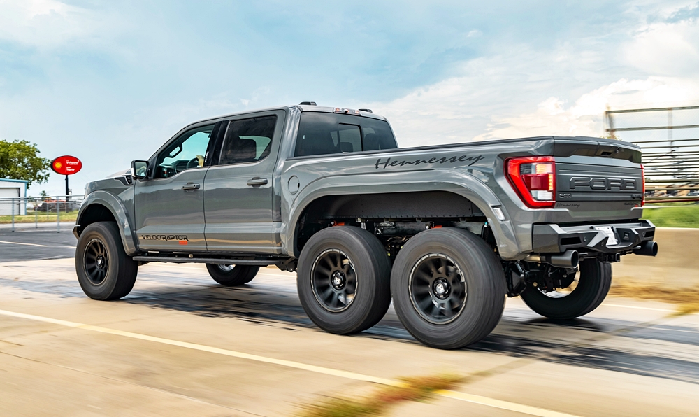 #BikinKereta: Ford F-150 Raptor Jadi Hennessey VelociRaptor 6x6, Harga ...