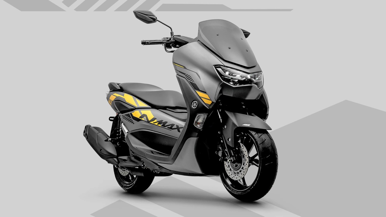 Brazil Lancar Siri Yamaha NMAX Connected 160 ABS (2023), Harga Mula ...