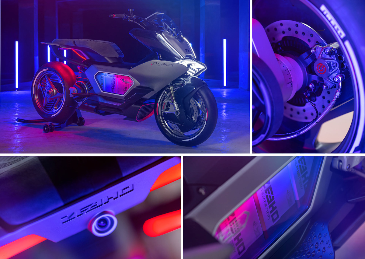 Skuter Elektrik Anak Syarikat CFMoto, Zeeho Magnet Debut di EICMA 2022