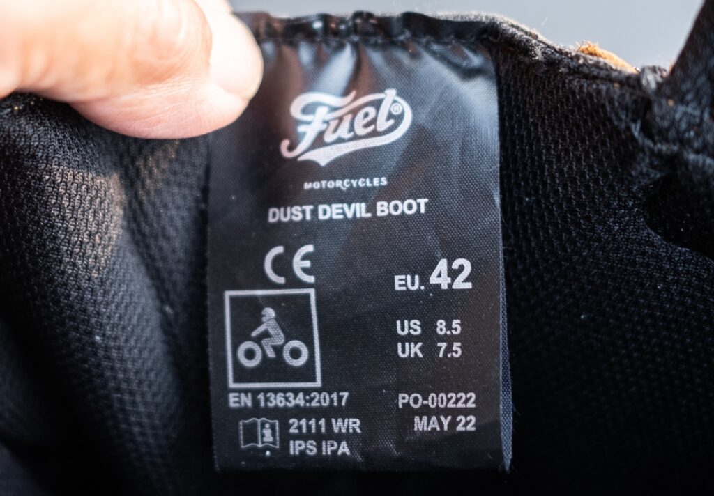 #TahukahAnda: Apakah Maksud Piawaian EN/CE untuk Kasut Motosikal?