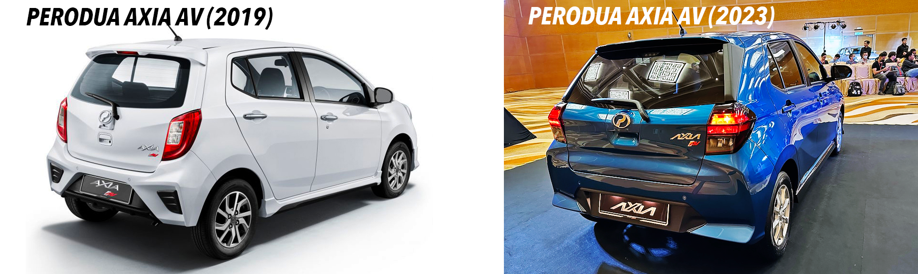 #Perbandingan: Perodua Axia AV (2023) vs Axia AV (2019), Mana Lagi Ngam?