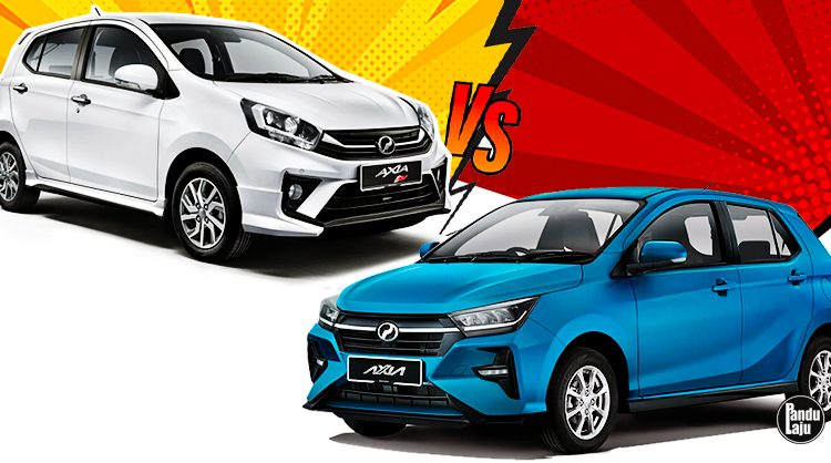 Perodua Axia AV (2019) vs Perodua Axia AV (2023)