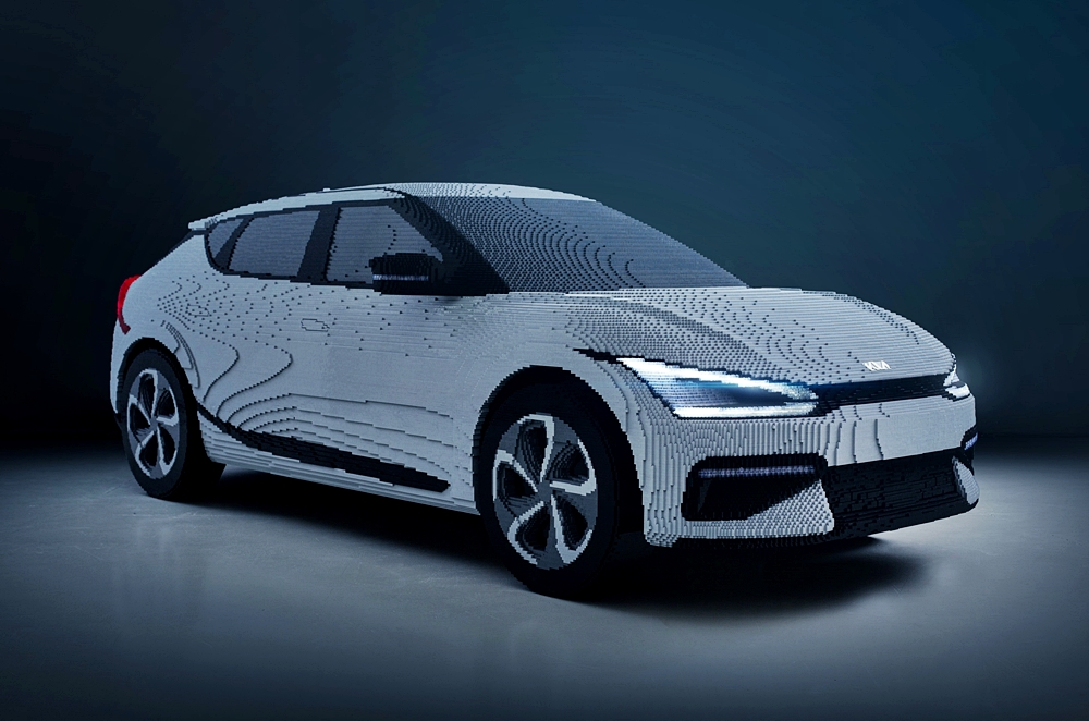Kia EV6 Brick To The Future Ini Guna 350k Bongkah LEGO, Lebih 800 Jam ...