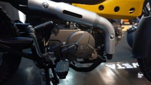 Aveta Pamer Kapcai Scrambler Ranger Max 130 (2023) dengan Aksesori Touring