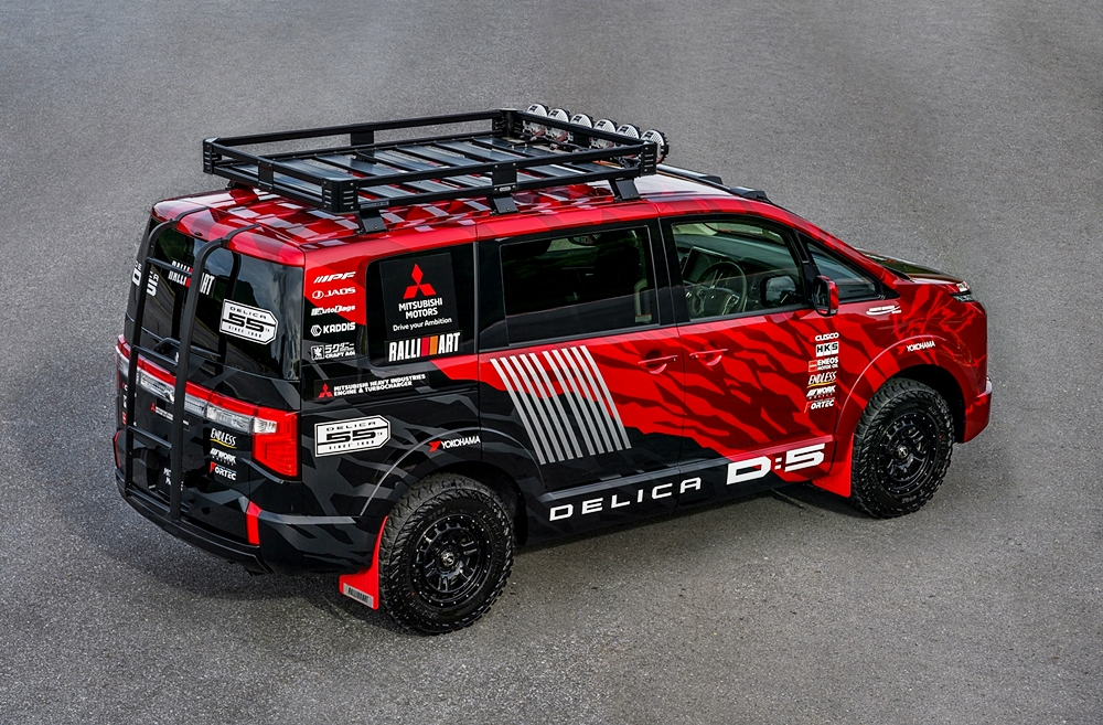 Mitsubishi Delica D:5 Jadi Van Rasmi Pasukan Mitsubishi Ralliart untuk ...